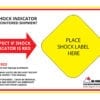 Shock Indicator Labels | G Force Impact | Impact-O-Graph