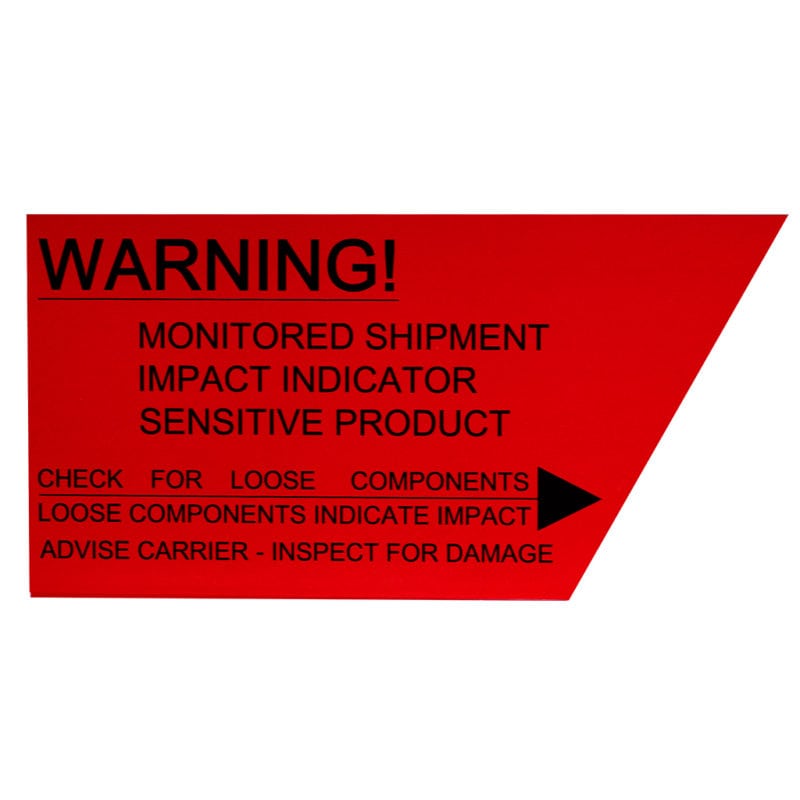 Impact Switch | Trans-Monitor Shock Indicator | Impact-O-Graph