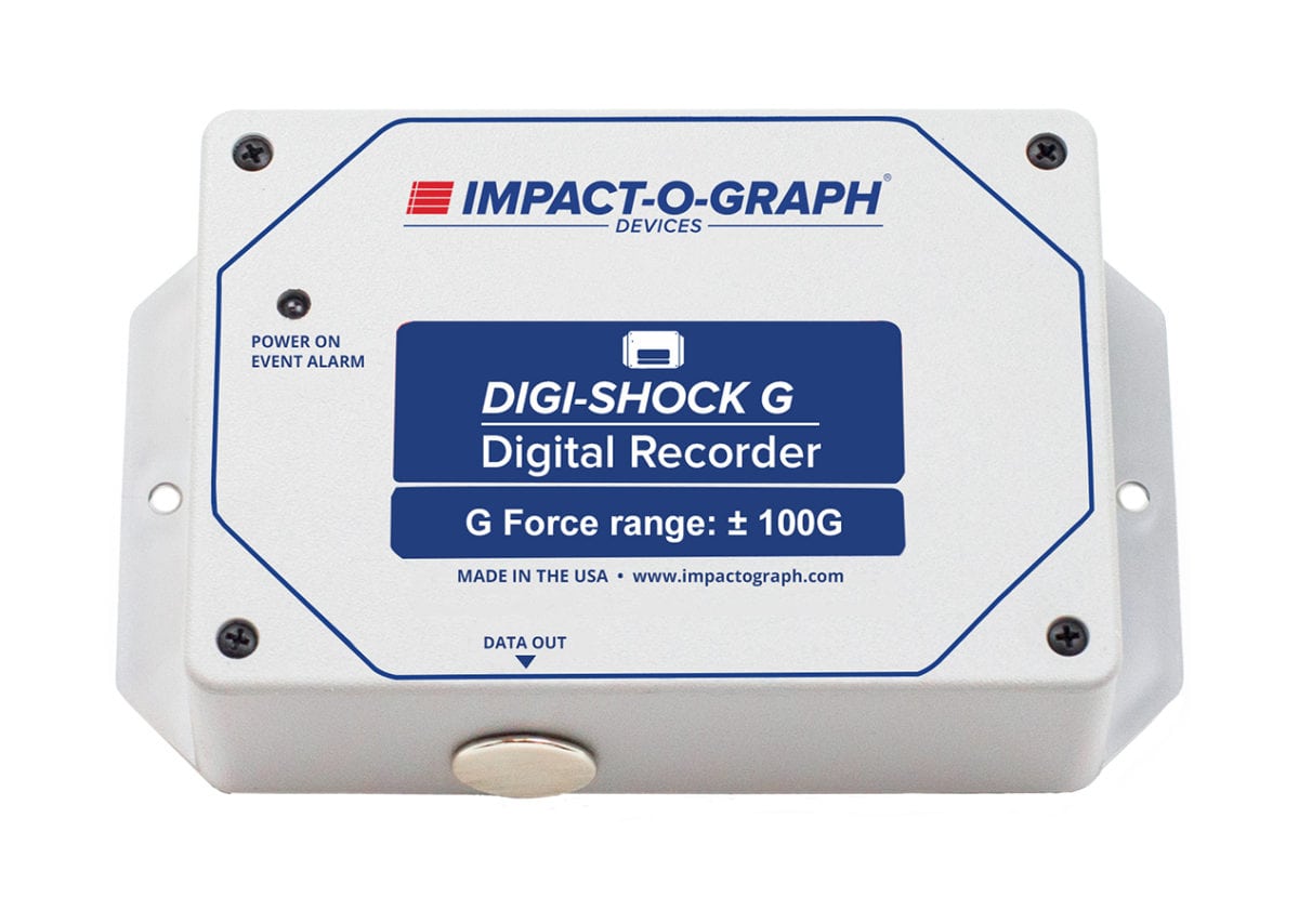 Accelerometer Impact Recorder | Digi Shock G | Impact-O-Graph
